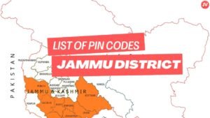 List Of Jammu Pin Codes (Postal Code) Of Jammu District