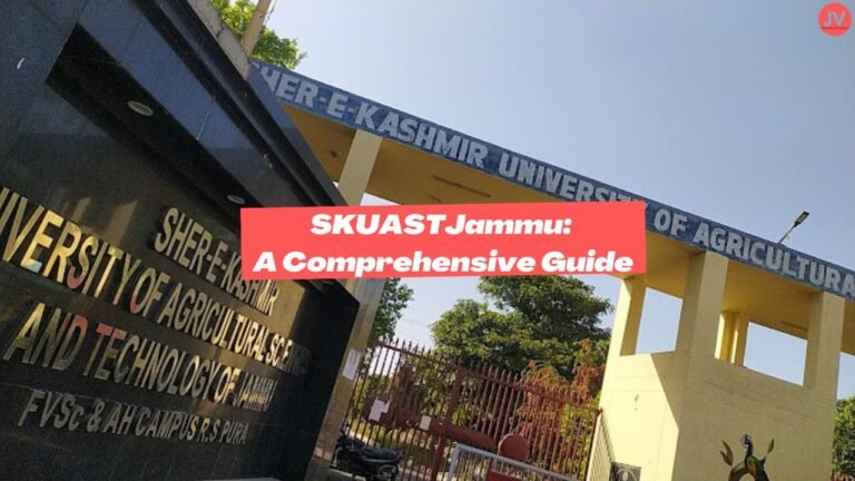 All You Need To Know About SKUAST Jammu