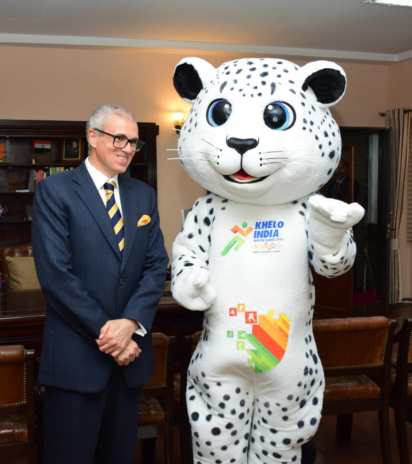 Meet The Snow Leopard: Mascot Of Khelo India Winter Games 2025