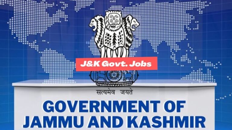 J&K Govt Announces 600 Jobs For Accounts Assistant – Apply Online Now!
