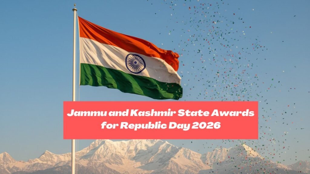 Jammu And Kashmir State Awards 2026: 56 Heroes, Artists, Athletes, And ...